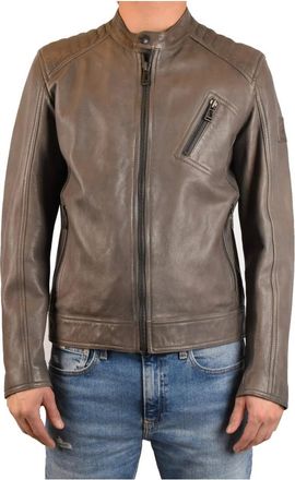 Belstaff Homme, Vestes, Gris, Taille: L V Racer Jacket
