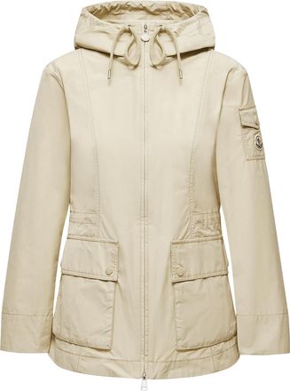 Moncler Moncler Leandro Hooded Parka Jacket, Women, Beige, Size: 00