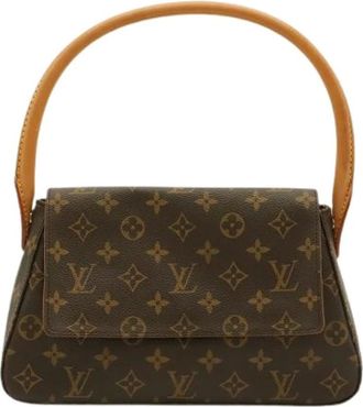 Louis Vuitton Sac &agrave; main vintage en toile Pre-owned - Femme - Pre-owned - Brun - Taille: ONE Size