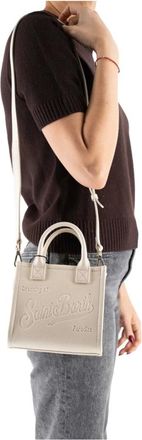 MC2 Saint Barth Femme, Sacs, Blanc, Taille: ONE Size Vanity Bag Mini