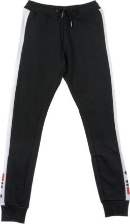 Fila Leichte Schmale Sweatpants Schwarz/Wei&szlig; - - Trousers - Damen - Schwarzk - M