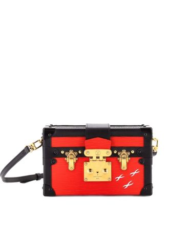 Louis Vuitton Petite Malle Handbag Epi Leather clutch bag - Rouge