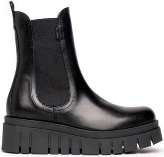 Nero Giardini Femme, Chaussures, Noir, Taille: 40 EU Bottine Chelsea en cuir