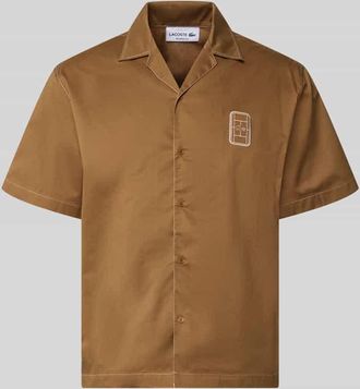 Lacoste Regular Fit Freizeithemd aus reiner Baumwolle