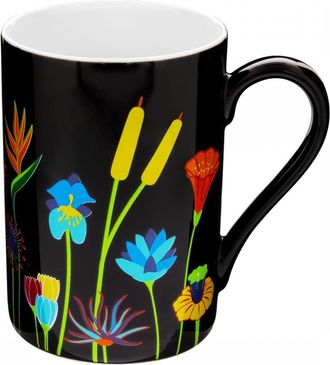 Pylones Pylônes Mug Schluck Garten Blumen
