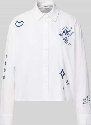 Jake*s Casual Hemdbluse mit Knopfleiste