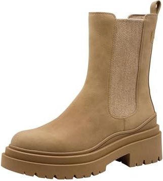 Tamaris Femme Damen Chelsea 1-25468-45 Bottine, Camel, 38 EU