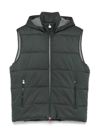Kiton Gilet - Vert