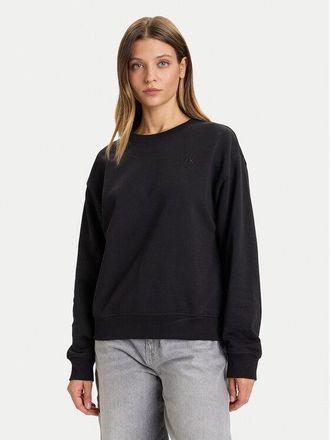 Calvin Klein Jeans Sweatshirt Archive LV047B236G Schwarz Relaxed Fit