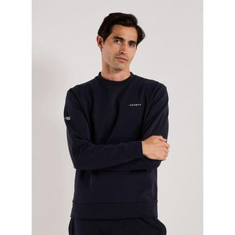Hackett Pull col rond en coton m&eacute;lang&eacute;