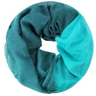 Glamexx24 Foulard Femme Léger Longue écharpe Loop Écharpe Chiffon Plusieurs couleurs - Multicolore - Taille unique