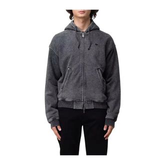 Emporio Armani Rei&szlig;verschluss-Pullover - - Sweatshirts & Hoodies - Herren - Grau - S
