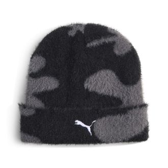 Puma Bonnet &agrave; imprim&eacute;s et bross&eacute;, Accessoires, Noir, OSFA