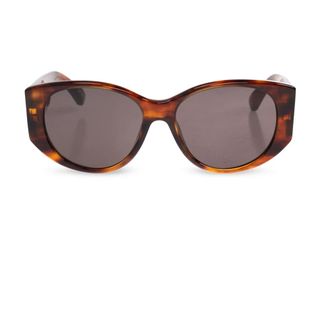 Balenciaga Nano Runde Sonnenbrille - - Accessories - Damen - Braun - ONE SIZE