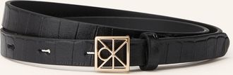 Calvin Klein Ledergürtel schwarz