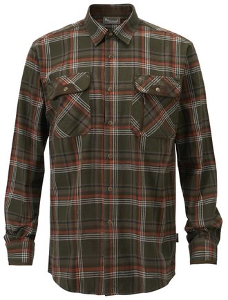 Pinewood Herren Prestwick Exclusiv Hemd - Lang&auml;rmeliges Baumwollhemd f&uuml;r EIN angenehmes Tragegef&uuml;hl mit praktischen Taschen und Knopfleiste - Vielseitig & stil