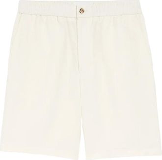 Ami Homme, Shorts, Blanc, Taille: S Elastic Waist De Coeur Shorts