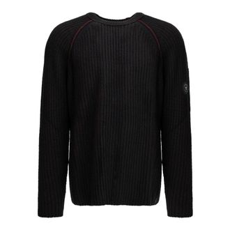 C.P. Company Lens Crew Neck - - Knitwear - Herren - Schwarzk - XL