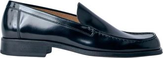 Christophe Lemaire Homme, Chaussures, Noir, Taille: 42 EU Leather Mocassins