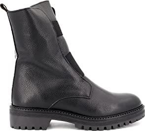 Reqins Boots élastique sur Le Devant Dusky Cuir Graine