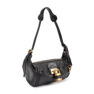 Chlo&eacute; Sac &eacute;paule Paddington en cuir de veau grain&eacute;