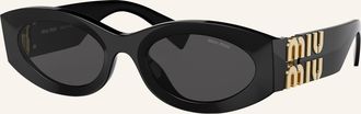 Miu Miu Sonnenbrille Mu 11ws schwarz