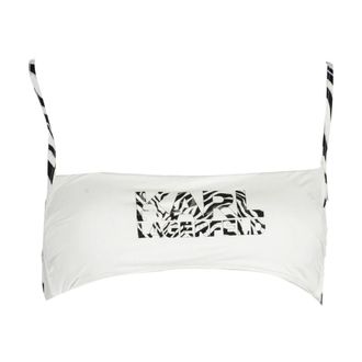 Karl Lagerfeld Femme, Maillots de bain, Blanc, Taille: 36 FR Haut DE Maillot DE Bain Femme Blanc