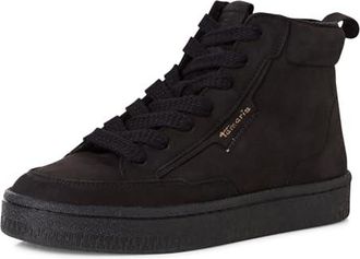 Tamaris Femme Damen Lace Boot Flat 1-25203-45 Bottine, Noir uni, 40 EU