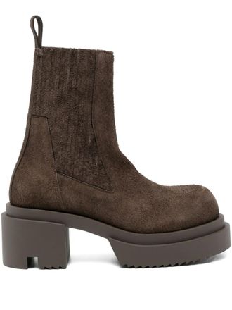 Rick Owens Beatle Bogun Stiefel 70mm - Braun