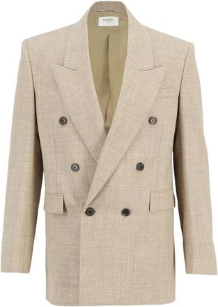 Saint Laurent Herren, Jacken, Beige, LGr&ouml;&szlig;e