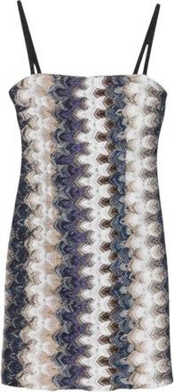 Missoni Femme, Robes, Multicolore, Taille: 38 FR Sleeveless Short Dress
