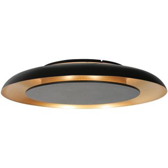 Steinhauer Steinhauer - plafonnier - Golden Veil - noir - m&eacute;tal - &Oslash; 60cm