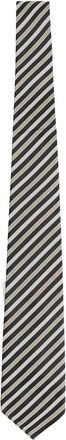 Junya Watanabe Striped Silk Tie