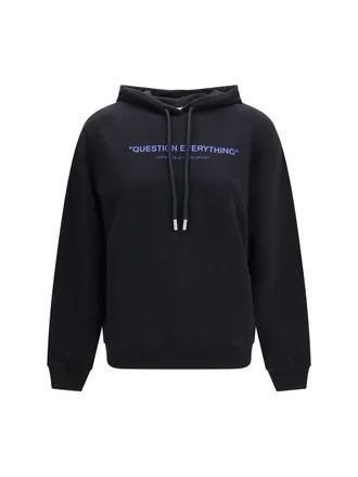 Off-white Question Everything Hoodie - Black