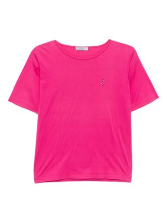 Saint Laurent t-shirt (années 1990-2000) - Rose