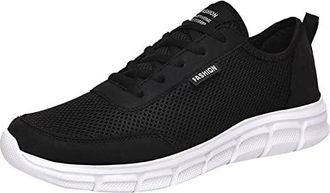 Generic Chaussures de course &agrave; pied pour homme - Chaussures de sport &agrave; lacets - En maille - L&eacute;g&egrave;res et respirantes - R&eacute;sistantes - Chaussures dext&eacute;rieur class