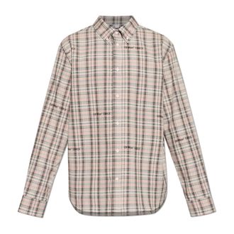 Off-white Hemd mit Karomuster - - Shirts - Herren - Rosa - XL