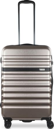 Bugatti Corium Hartschalenkoffer 68x44,5x25 cm - 55L, 4 Rollen mit TSA Zahlenschloss, Rose