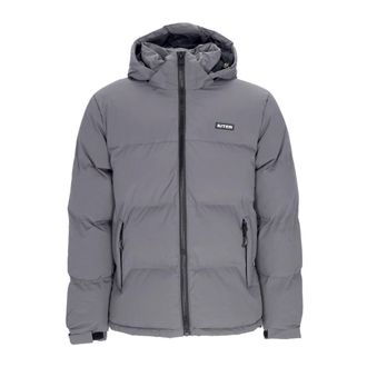 Iuter Dunkelgraue Puffer Daunenjacke - - Jackets - Herren - Grau - M