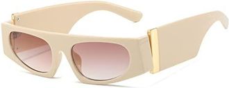 Generic Lunettes De Soleil Dextérieur À Petite Monture For Hommes, For Vacances, Sport, Fête(Beige)