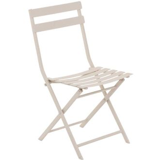 Hesperide Hesperide - Chaise pliante Greensboro argile en acier trait&eacute; en epoxy - Hesp&eacute;ride
