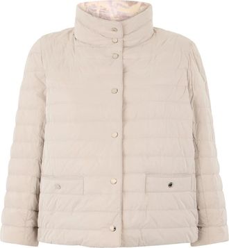 Moorer Femme, Vestes, Beige, Taille: 40 FR Cindy Padded Jacket