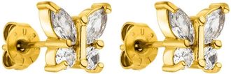 Purelei Ohrringe - Ohrringe Butterfly - Gr. unisize - in Gold - f&uuml;r Damen