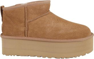 UGG Ugg, Femme, Chaussures, Brun, Taille: 40 EU Classic Ultra Mini Platform Bottes