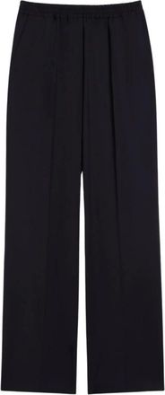 Max Mara Femme, Pantalons, Bleu, Taille: 38 FR Wkdmallo Pantalons