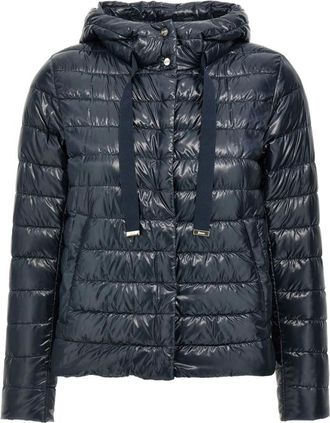 Herno Femme, Vestes, Bleu, Taille: 34 FR Nylon Ultralight Jacket