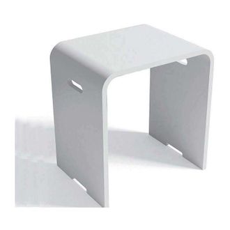 Ambra Tabouret salle de bains en Solid surface - Kento