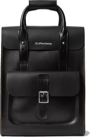 Dr. Martens Femme, Sacs, Noir, Taille: ONE Size Kiev Smooth Leather Laptop Backpack