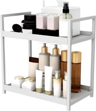 Generic resusch Desktop 2 Stufen, badezimmerständer, kleines unabhängiges bücherregal, badezimmerbank, küchengetränkehalter für Kosmetik, bücher ihren Arbeits
