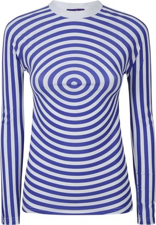 Jean Paul Gaultier Femme, Sport, Multicolore, Taille: 42 FR Long Sleeve Training Hauts
